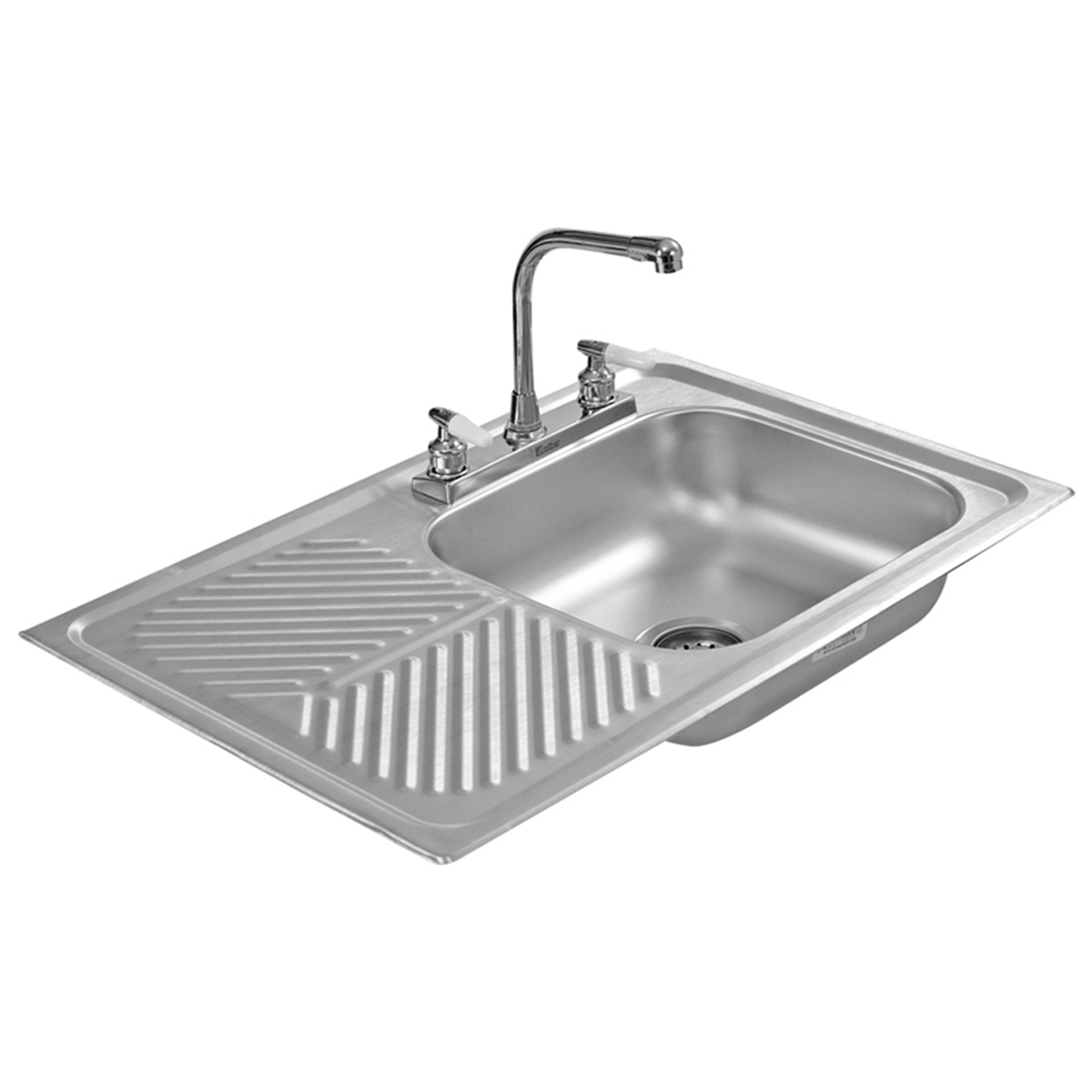 COMBO BERMES FREGADERO DE EMPOTRAR CON ACCESORIOS ESCURRIDOR IZQUIERDO ...